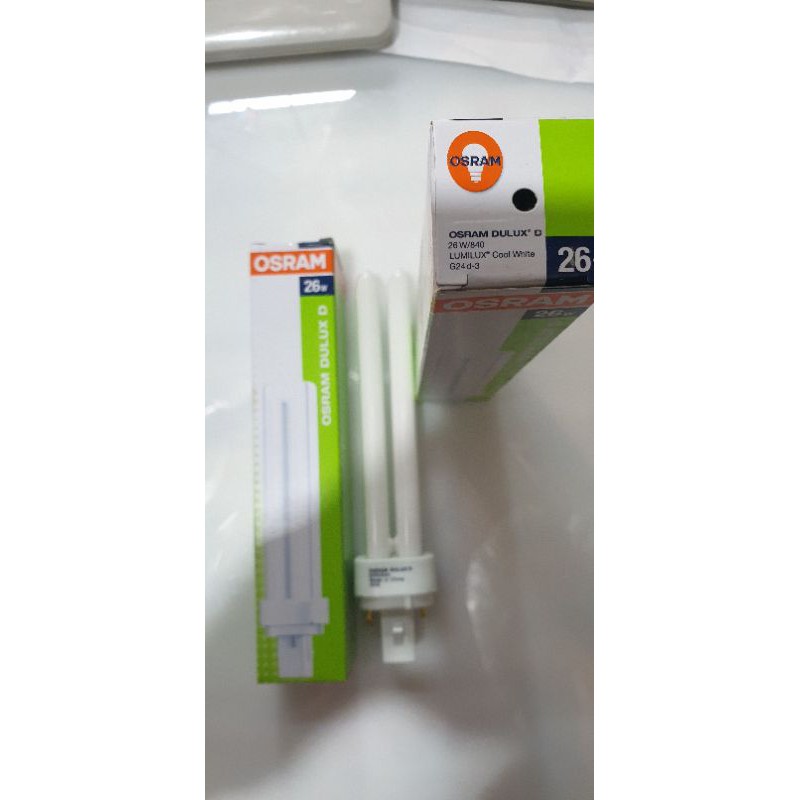 Jual lampu osram dulux d 26w/840 cool white g24d-3 | Shopee Indonesia