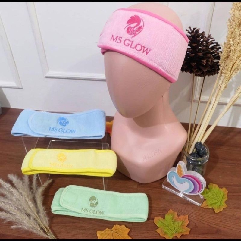 Jual BANDANA MS GLOW - bandana mandi / bandana makeup / bandana facial ...