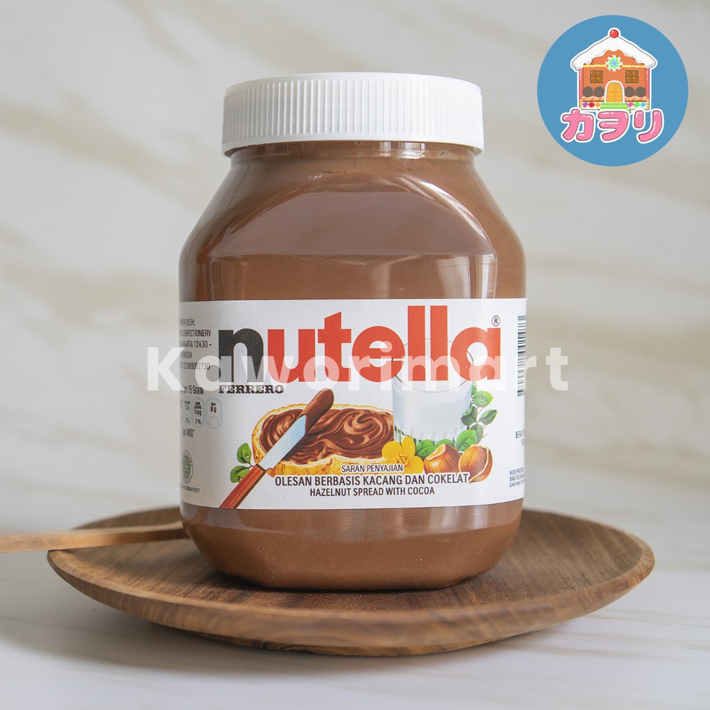 Jual NUTELLA HAZELNUT SPREAD WITH COCOA / NUTELLA SELAI HAZELNUT DENGAN COKLAT / 1000gr | Shopee ...