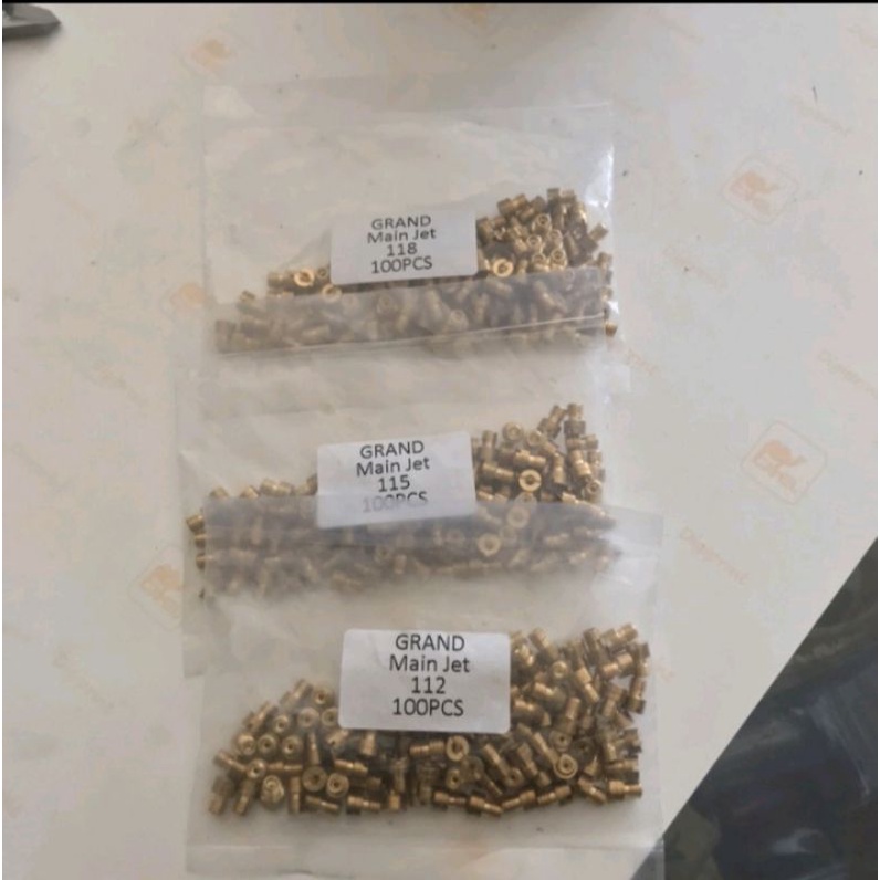 Jual MJ mainjet main jet spuyer Supra kharisma Kaze grand Astrea dll ...