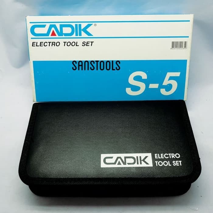 Jual Cadik S5 electrical tool kit set elektronik toolset S-5 electric ...