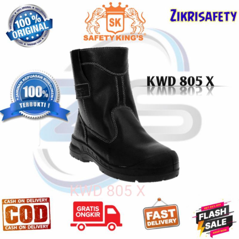 Jual sepatu safety kings kwd 805 x / Sepatu Safety proyek / Sepatu ...
