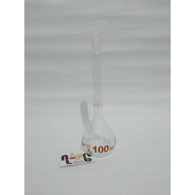 Jual Labu ukur 100ml - volumetric flask 100ml | Shopee Indonesia