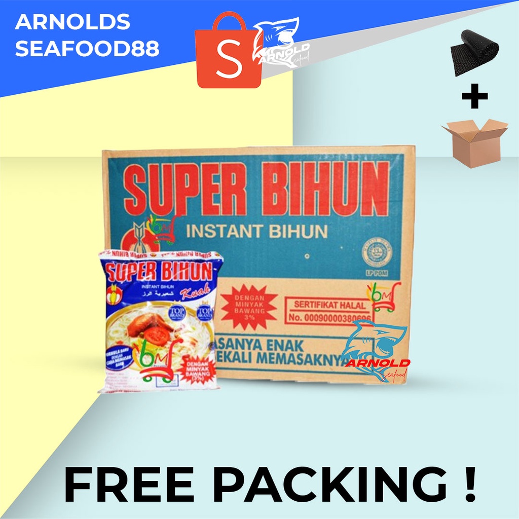 Jual Super Bihun Instant Kuah 51 gr - Per Dus Isi 30 Bungkus - LEBIH ...