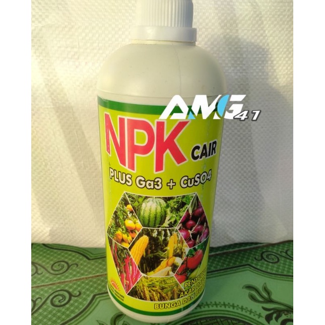 Jual Pupuk NPK cair plus Ga3 & CuSo4 1L | Shopee Indonesia