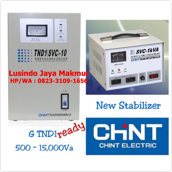 Jual Stabilizer 1 Phase 10000VA / 10000 VA CHINT - Surabaya | Shopee ...