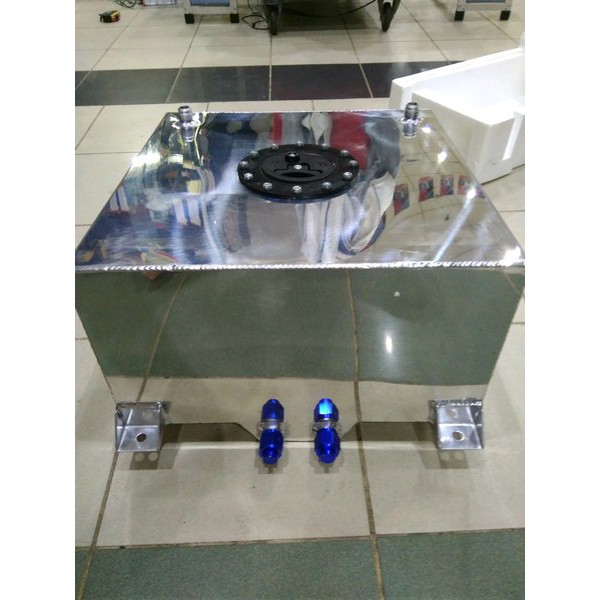 Jual Fuel tank tangki bensin racing aluminum 40liter | Shopee Indonesia