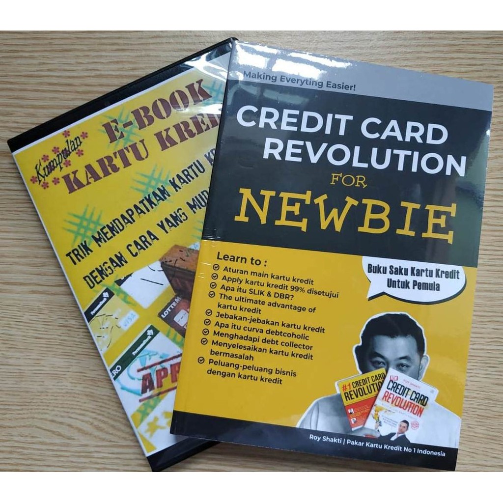 Jual Buku Credit Card Revolution For Newbie + E-Book Kartu Kredit ...