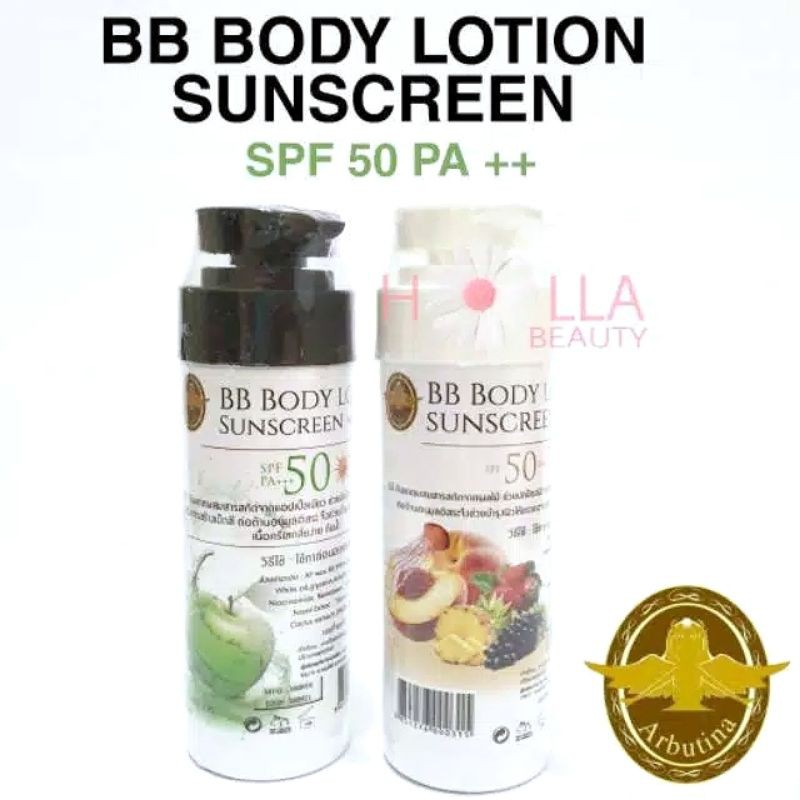 Jual BB SUN SCREEN BODY LOTION SPF 50 / HANDBODY / BB LOTION / LOTION ...