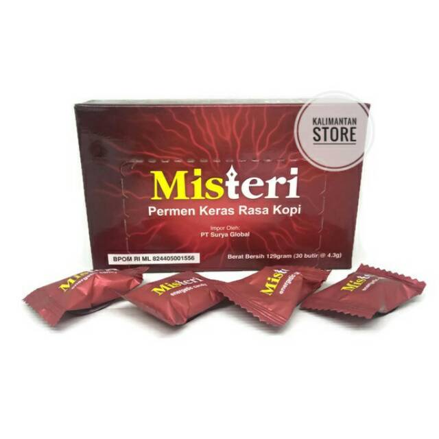 Jual Permen Kopi Misteri SUPLEMEN PRIA | Shopee Indonesia