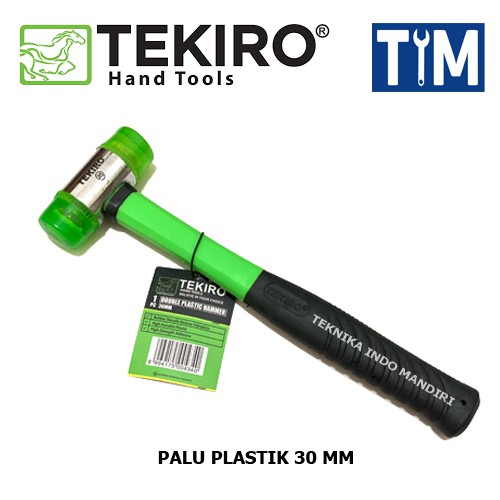 Jual TEKIRO Palu Plastik 30 MM / Double Plastic Hammer | Shopee Indonesia