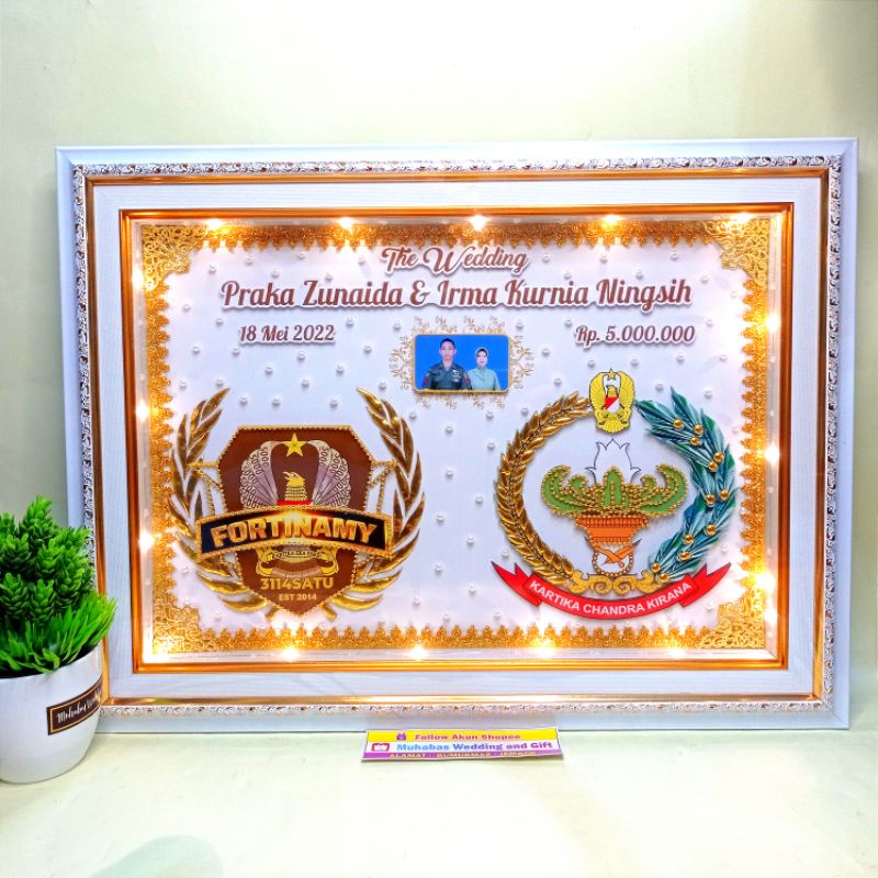 Jual Mahar Pernikahan Logo TNI / Mahar Fortinamy / Mahar Abdi Negara ...