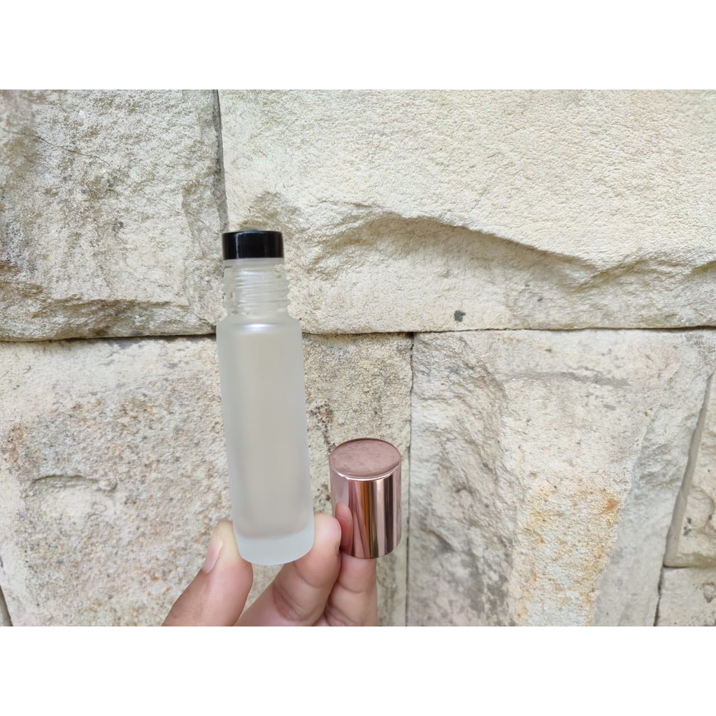Jual Botol Roll On 10ml Kaca Doff Buram Botol Minyak Oles Dof 10 ml ...
