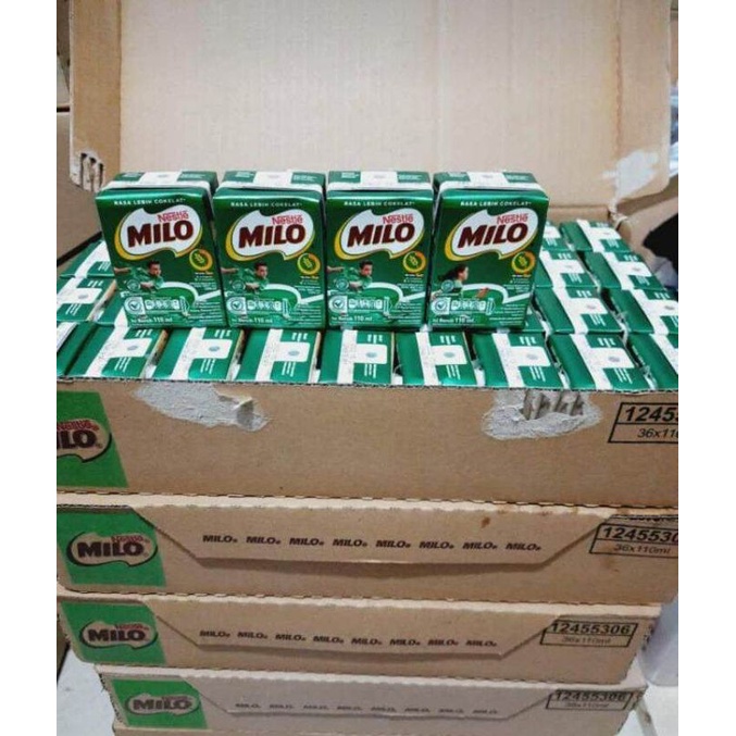 Jual SUSU MILO KOTAK 110 ML ISI 36 PCS | Shopee Indonesia