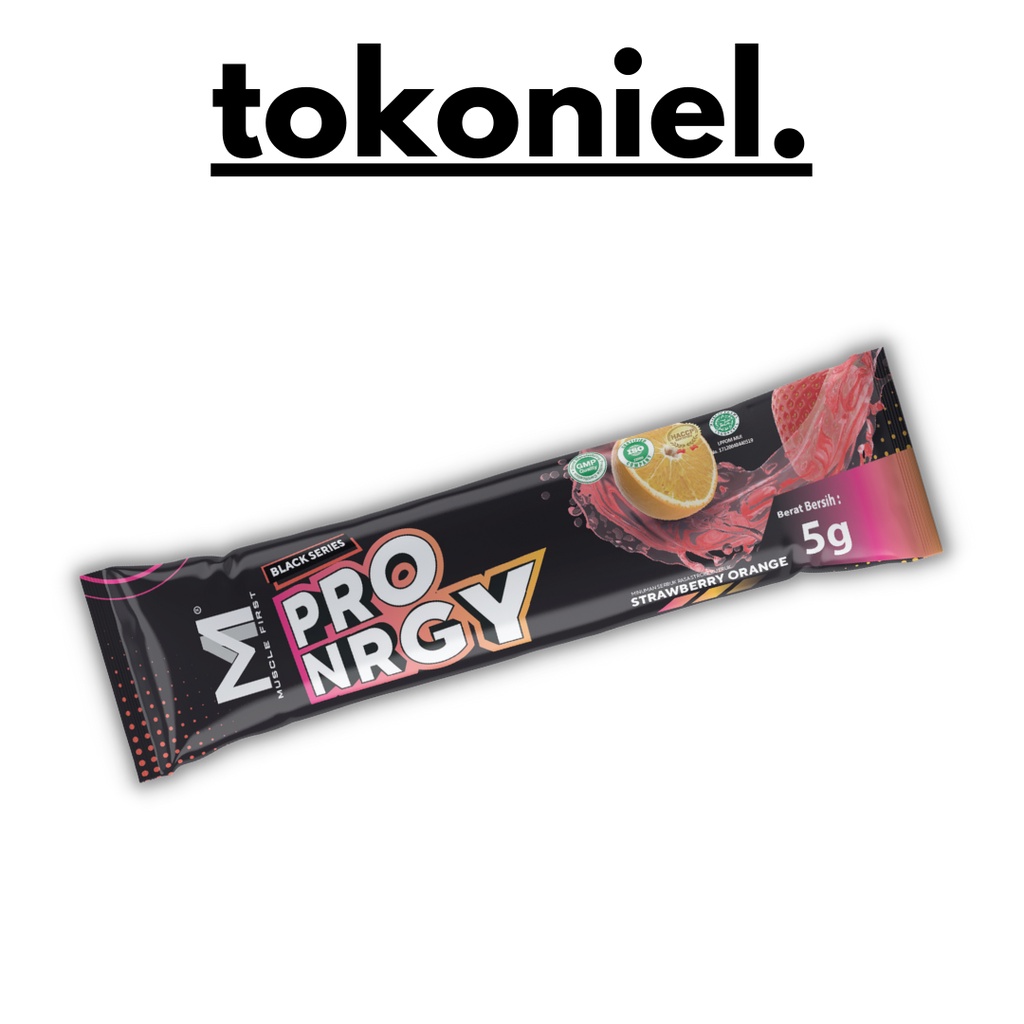 Jual M1 Muscle First Black Series PRO NRGY Preworkout 5 Gr 1 Sachet ...