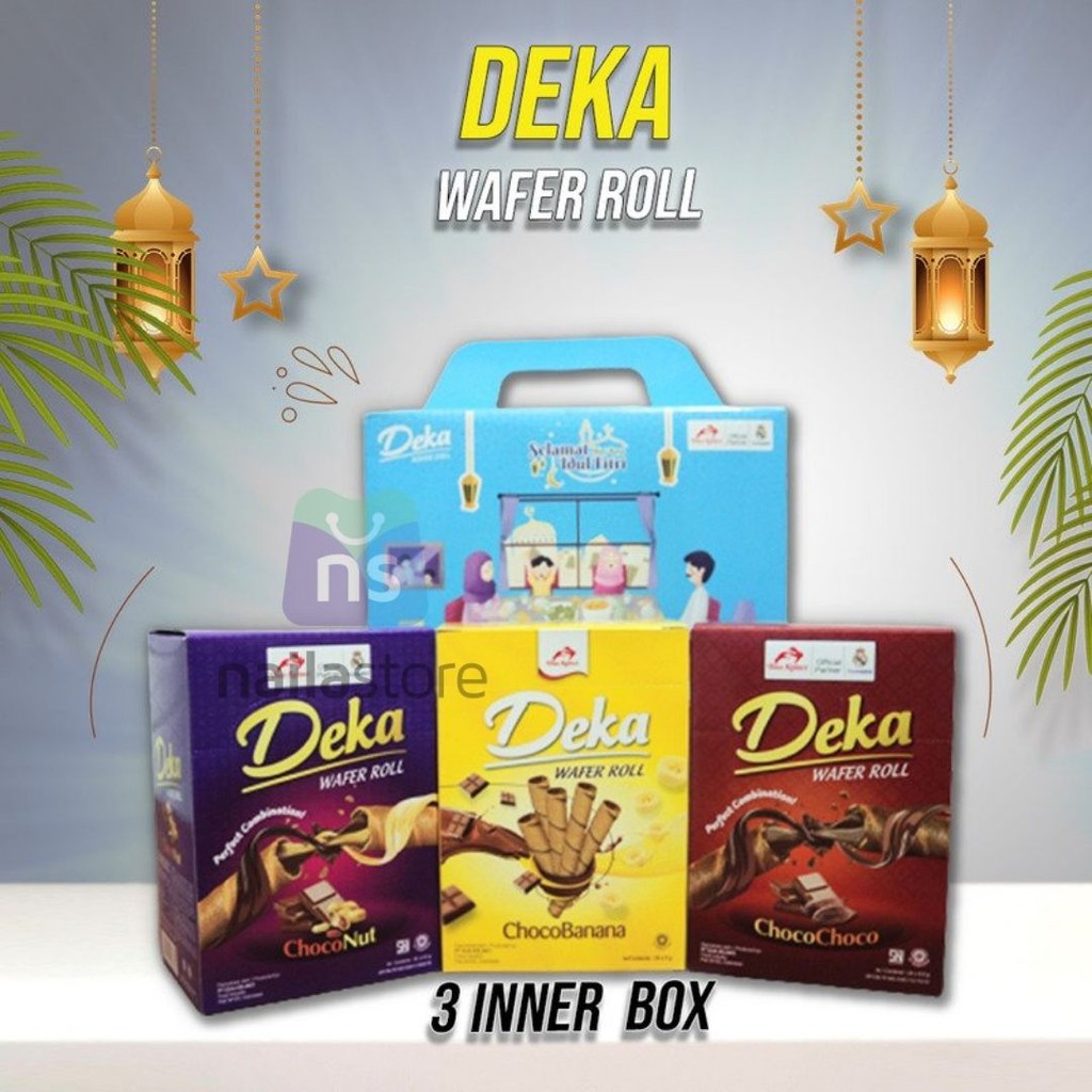 Jual PAKET LEBARAN IDUL FITRI WAFER ROLL JINJING ASTOR DEKA ISI 3 BOX ...