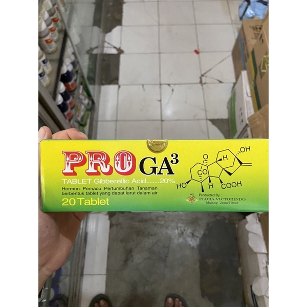Jual proga tablet pro GA3 gibberellic acid 20% hormon pemacu ...