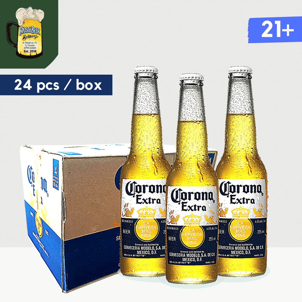 Jual Corona Extra Beer 355 ml - La Cerveza - Bir botol isi 24 per box ...
