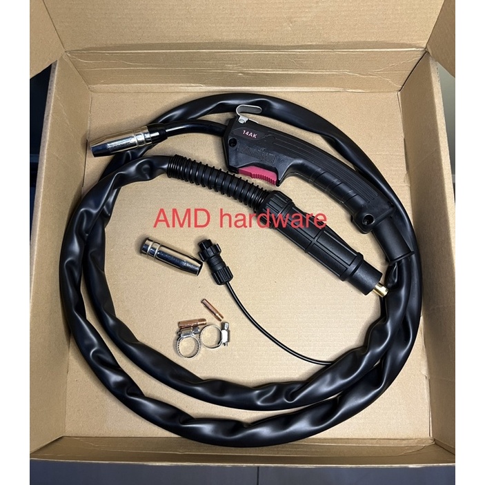 Jual Gagang Stang Las MIG TORCH MB14AK 120 Ampere 2M BENZ BZ 8921 MB-14 ...