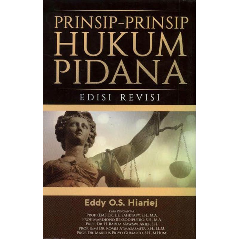 Jual PRINSIP PRINSIP HUKUM PIDANA EDISI REVISI EDDY | Shopee Indonesia