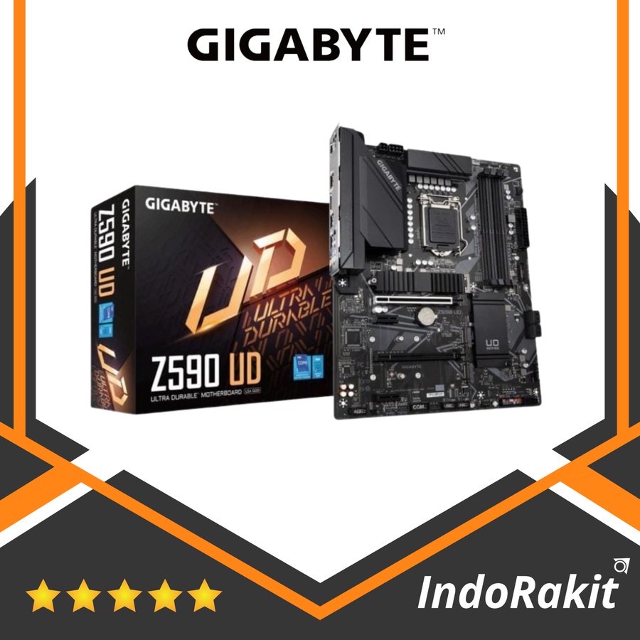 Jual Gigabyte Motherboard Z590 UD Socket LGA1200 4 x DDR4 ATX | Shopee ...
