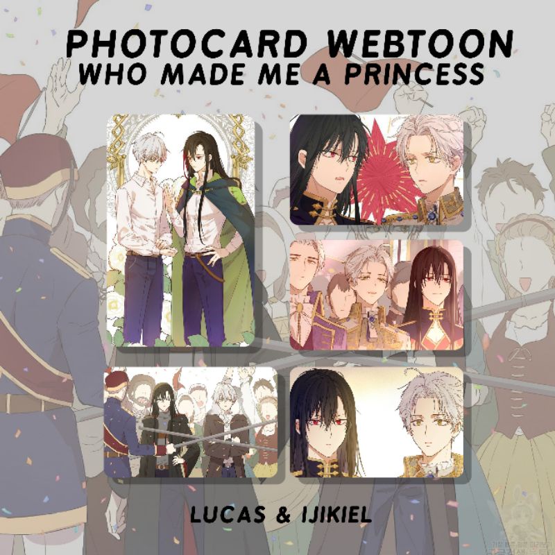 Jual PHOTOCARD WHO MADE ME A PRINCESS CLAUDE ATHY LUCAS IJIKIEL ...