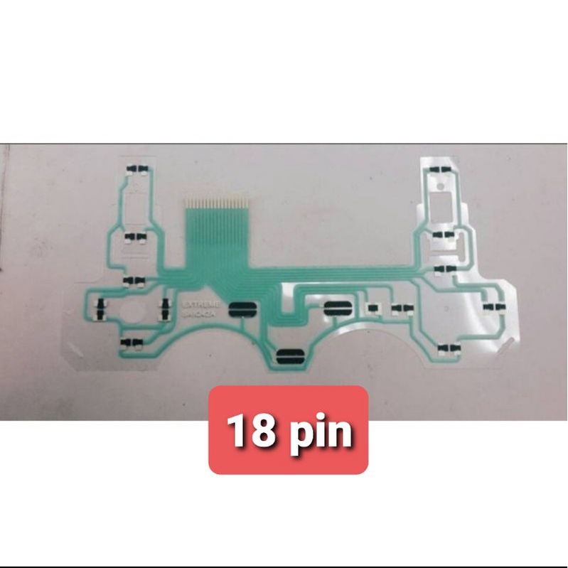 Jual Pcb Plastik Stik Ps2 Op Socket Soket Besar 18 Pin 42a Pcb Stik Ps2 ...