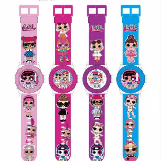 Jual Jam Tangan Anak" Laser Lol Strap Rubber (Dikirim Dari Jakarta ...