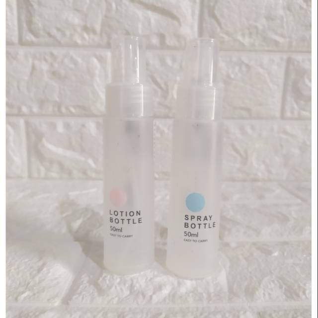 Jual Miniso Travel Bottle 50 Ml / Miniso Botol Spray / Miniso Botol ...