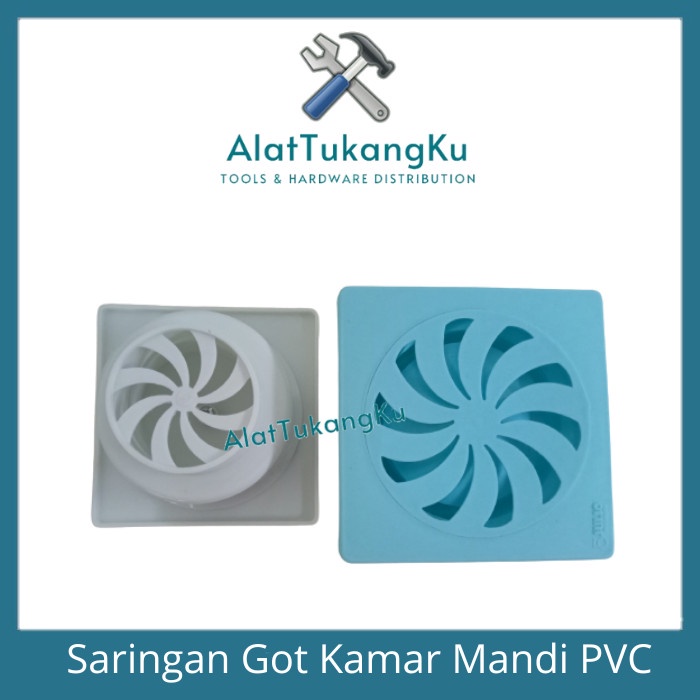Jual Saringan Got Tebal Plastik PVC Kamar Mandi Toilet Floor Drain Air ...