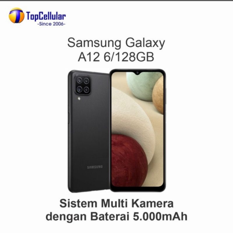 Jual Samsung Galaxy A12 (Sistem Multi Camera, 5000mAh Battery) | Shopee ...