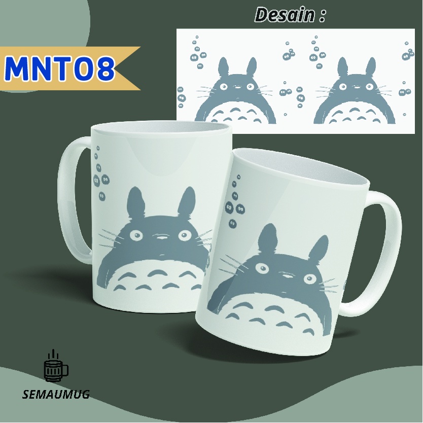 Jual MUG MY NEIGHBOR TOTORO MEI SATSUKI KADO ANIME GELAS CANGKIR PRINT ...