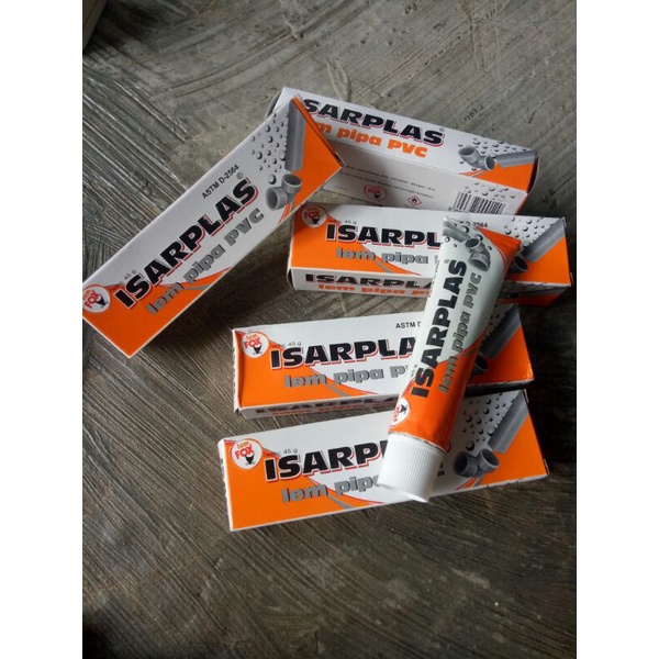Jual lem paralon lem isarplas tube lem pipa 45gr | Shopee Indonesia