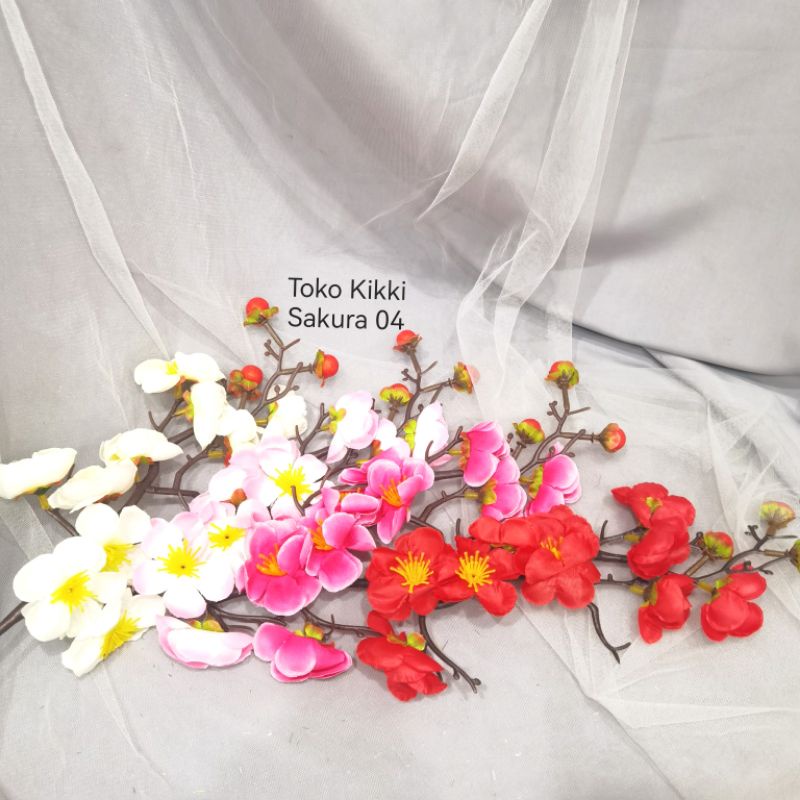 Jual Bunga Sakura Artificial / Bunga hias / Hiasan Rumah | Shopee Indonesia