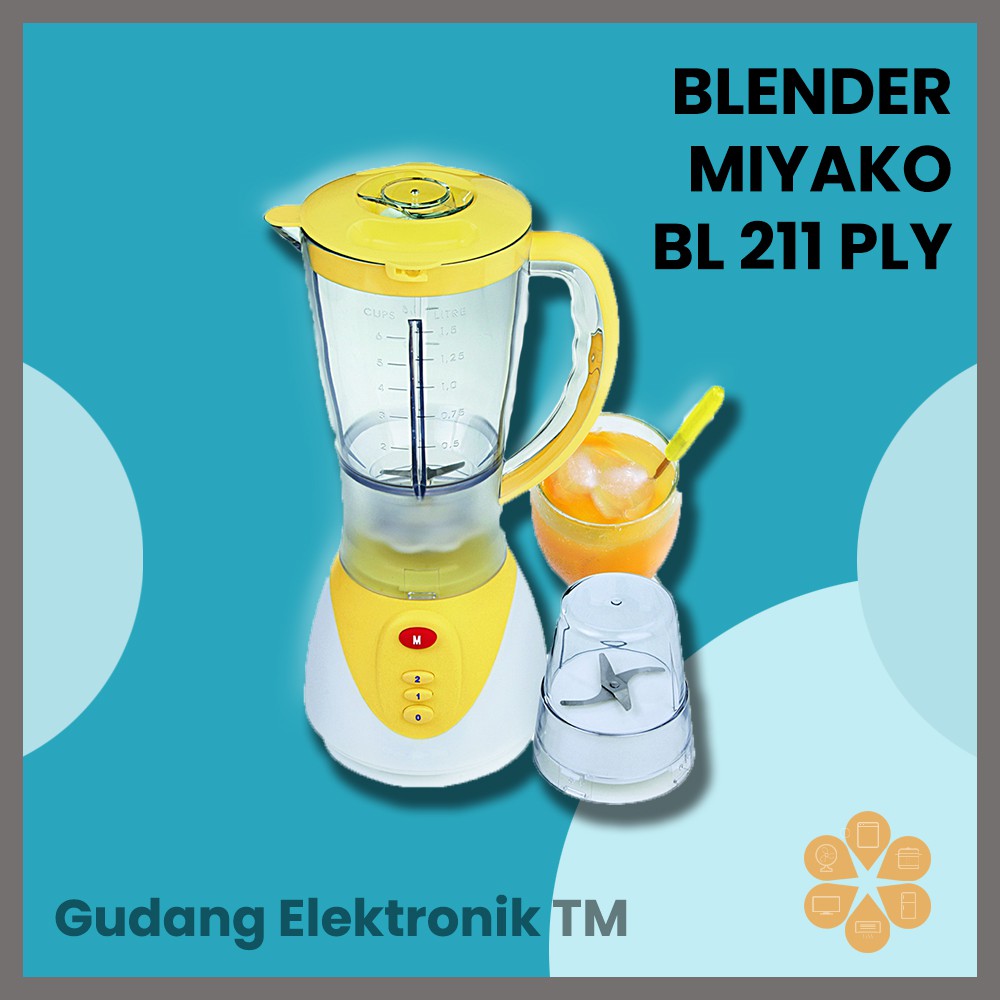 Jual Blender Plastik MIYAKO BL 211 PLY | Shopee Indonesia