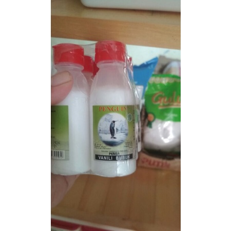 Jual vanili bubuk penguin botol perisa 60gr | Shopee Indonesia