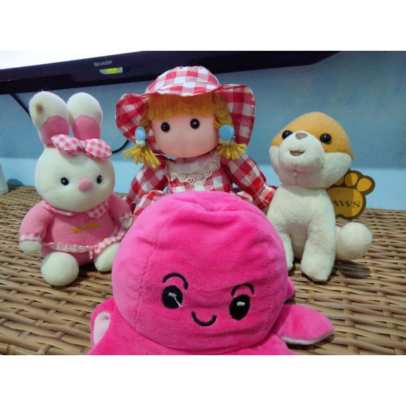 Jual Boneka Preloved/Boneka Kelinci Rabbit/Boneka Anjing/Boneka Susan ...
