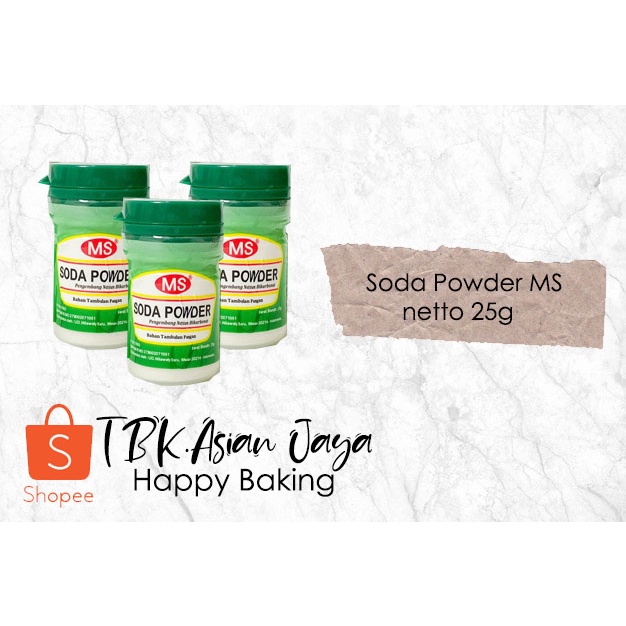 Jual Soda Powder MS 25g | Shopee Indonesia