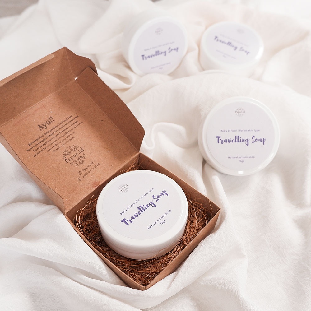 Jual WHITE JAR SOAP - Custom Wedding Souvenir Acara Sabun Natural ...