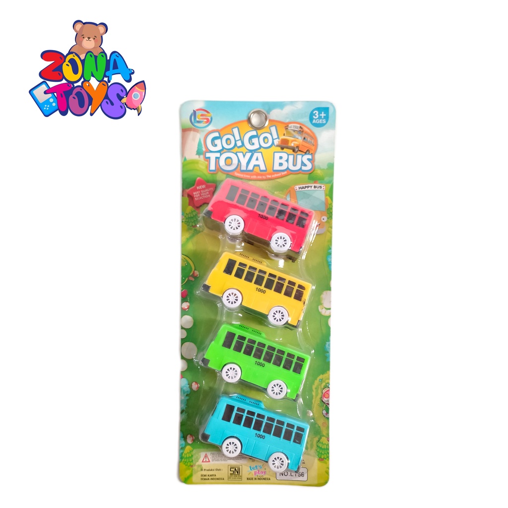 Jual Mainan Anak Go Go Toya Mobil Bis Mobilan Mini Bus Tayo LT56 ...