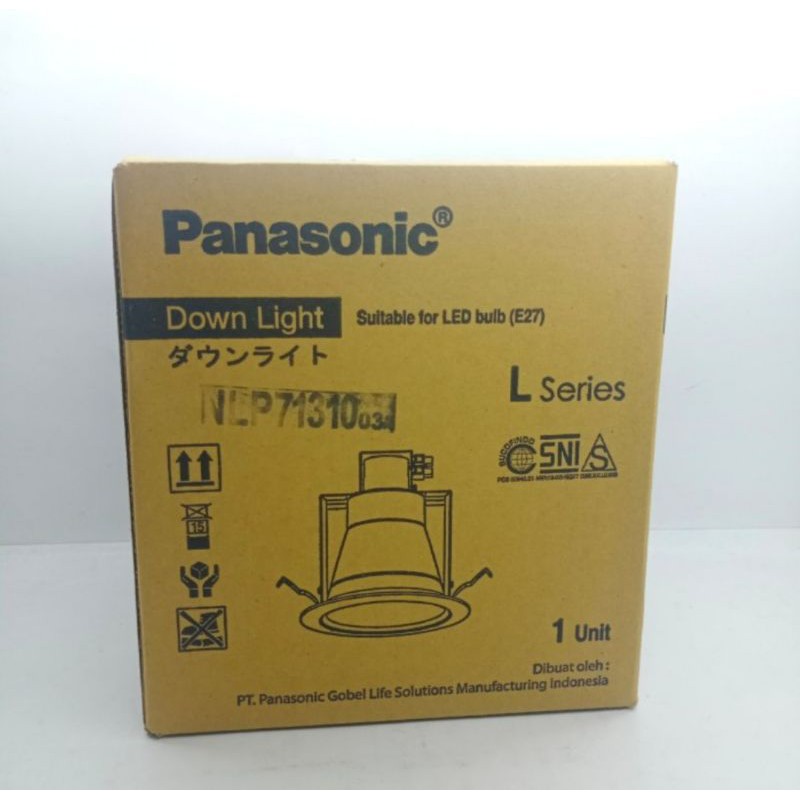 Jual Downlight plafon IB inbow tanam 4" Panasonic frame putih | Shopee ...