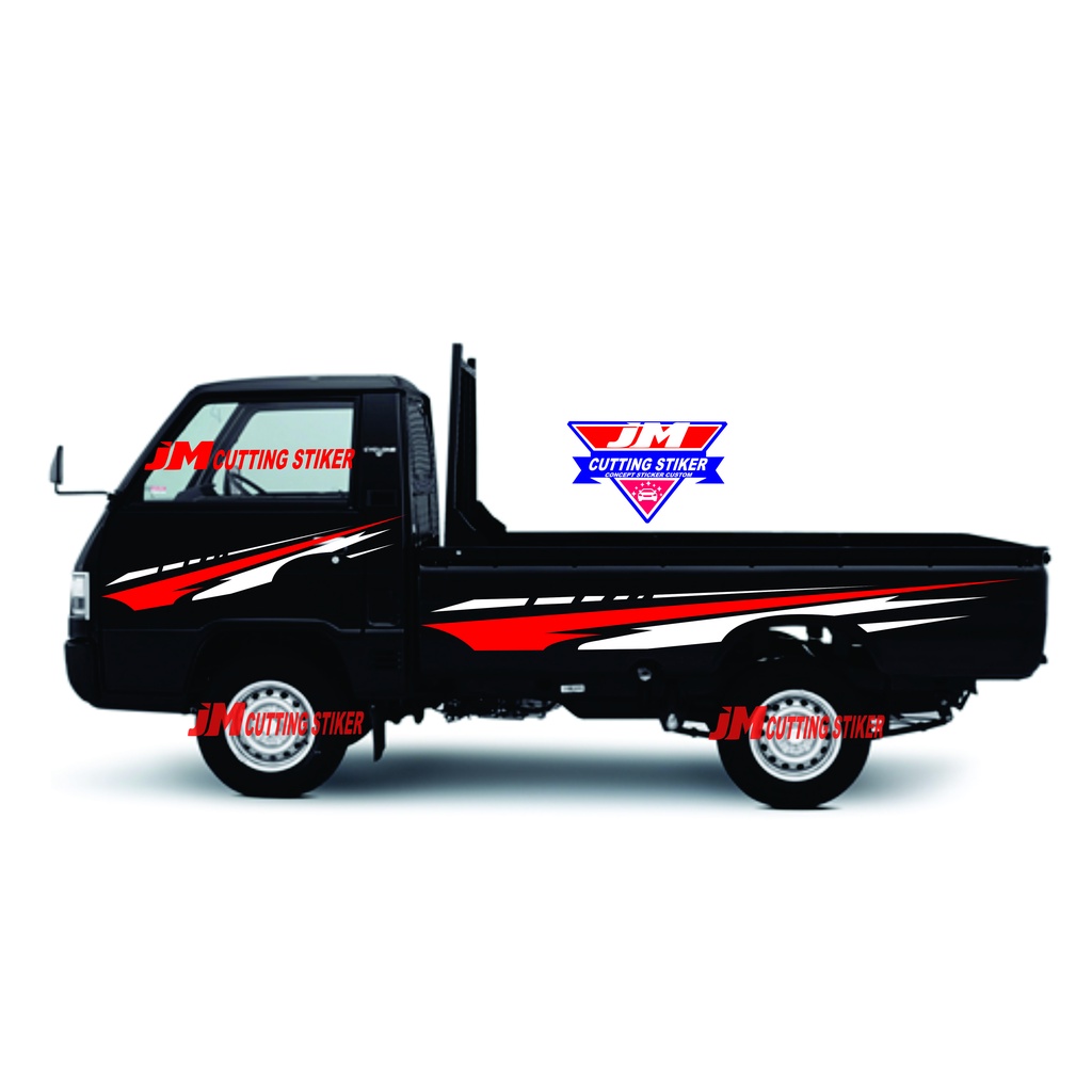 Jual Stiker mobil pick up l300 cutting sticker pick up l300 gran max ...