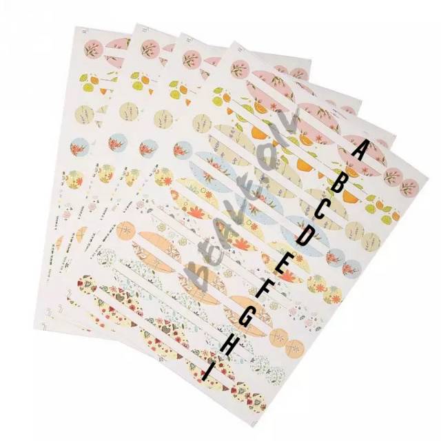 Jual Stiker Kosong DIY Botol Rollon - Sticker Roll On Essential Oil ...