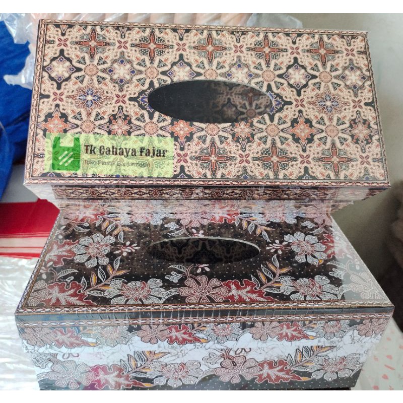 Jual Kotak Tissue Batik / Kotak Tisu Paseo Motif Batik | Shopee Indonesia