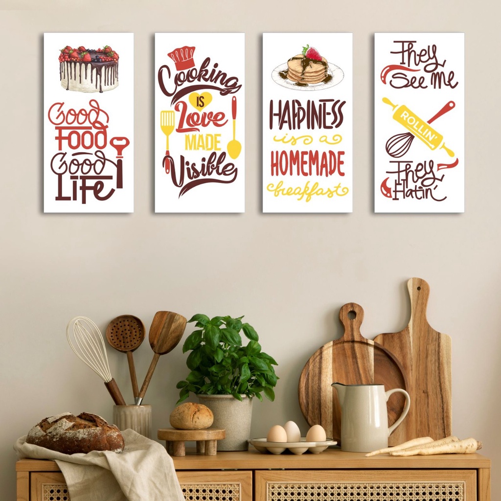 Jual HIASAN DINDING DAPUR RUANG MAKAN WALL DECOR DEKORASI PAJANGAN ...