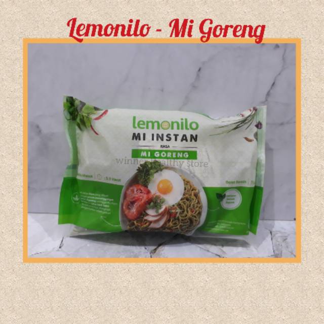 Jual Lemonilo Mi Goreng Instan 77 g | Shopee Indonesia