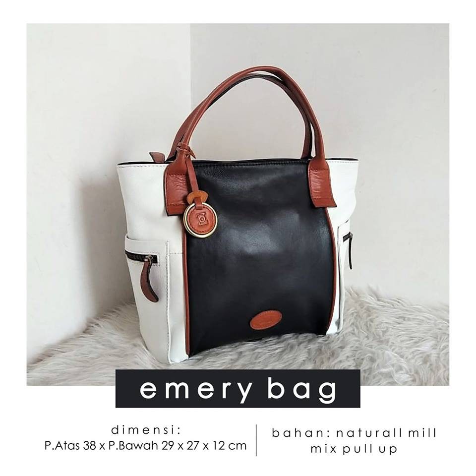 Jual Emery Bag Tas Kulit Asli | Shopee Indonesia