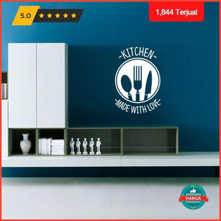 Jual Stiker Kitchen Made Dinding Kaca Pintu Dapur Resto Cafe Kantin ...