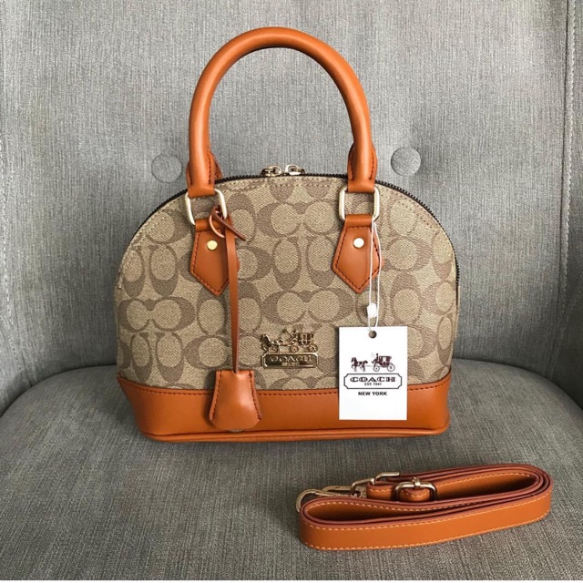 Jual COACH ALMA SEMI SUPER 25CM | Shopee Indonesia