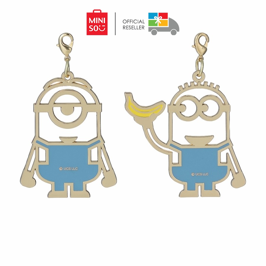 Jual Miniso Minions Hollowed-Out Keychain / Gantungan Kunci | Shopee ...